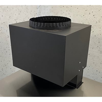 DRAFT HOOD DIRECT ASSEMBLY (INCL. FLUE DEFLECTOR) DECK GAS