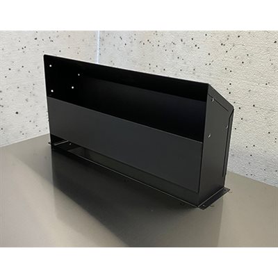 FLUE DEFLECTOR CANOPY ASSEMBLY FOR DECK GAS